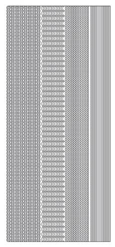 JEJE Peel-Off Stickers - Thin lines - Gold — Scrap-a-Doodles