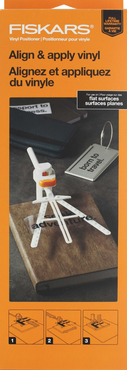 Fiskars - Vinyl Positioner - Flat Surfaces — Scrap-a-Doodles
