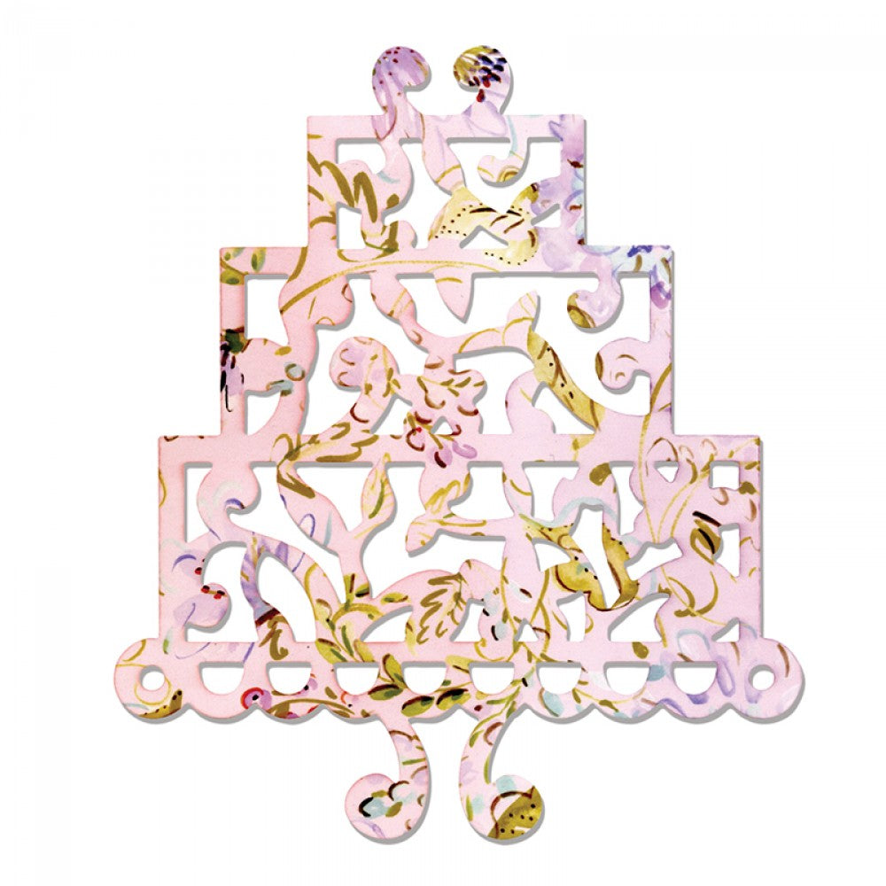 Sizzix - Thinlits Die - Cake, Three Tier — Scrap-a-Doodles