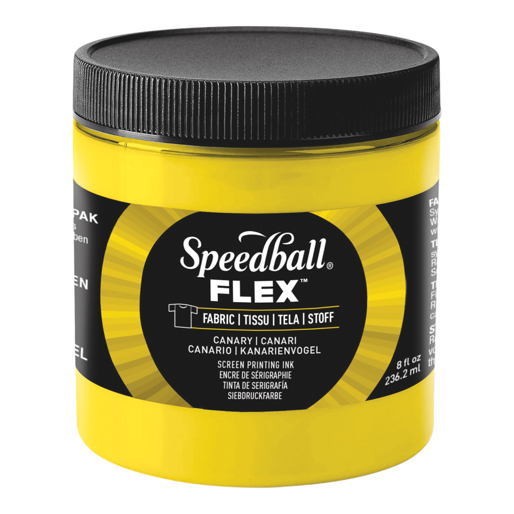 Speedball Flex Screen Printing Fabric Ink - Canary - 236ml — Scrap-a ...