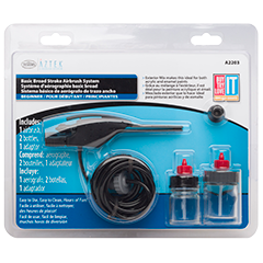 Aztek - Single Action External Airbrush Set - Broad Stroke — Scrap-a ...