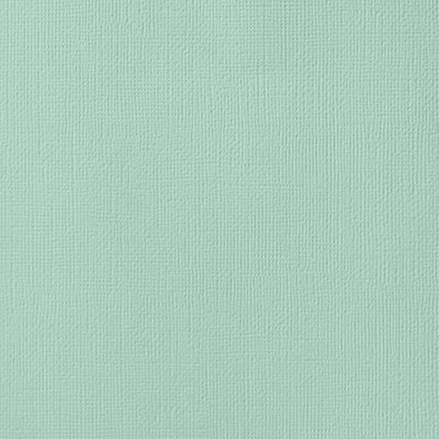 American Crafts - 12'x12" Textured Cardstock - Geyser (10 Sheets ...