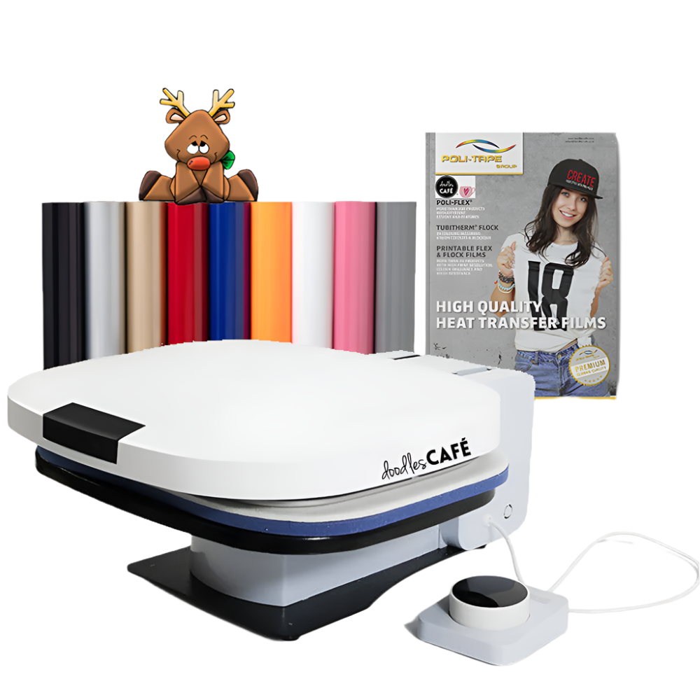 Doodles Autopress - Professional Automated Heat Press for T-Shirts ...