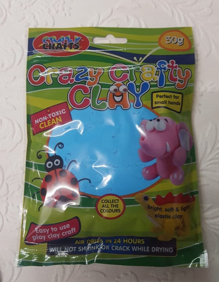 Crazy Crafts - Clay - Light Blue — Scrap-a-Doodles