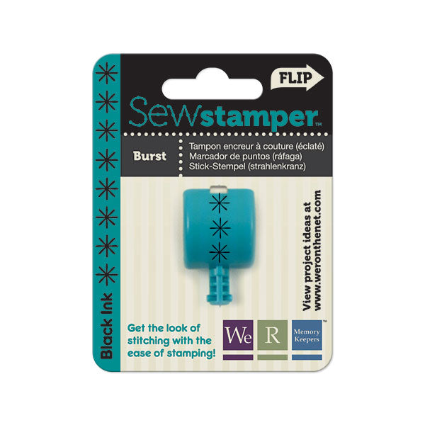 We R Memory Keepers - Doodle Stamper - Stamper Attachment Head - Burst ...