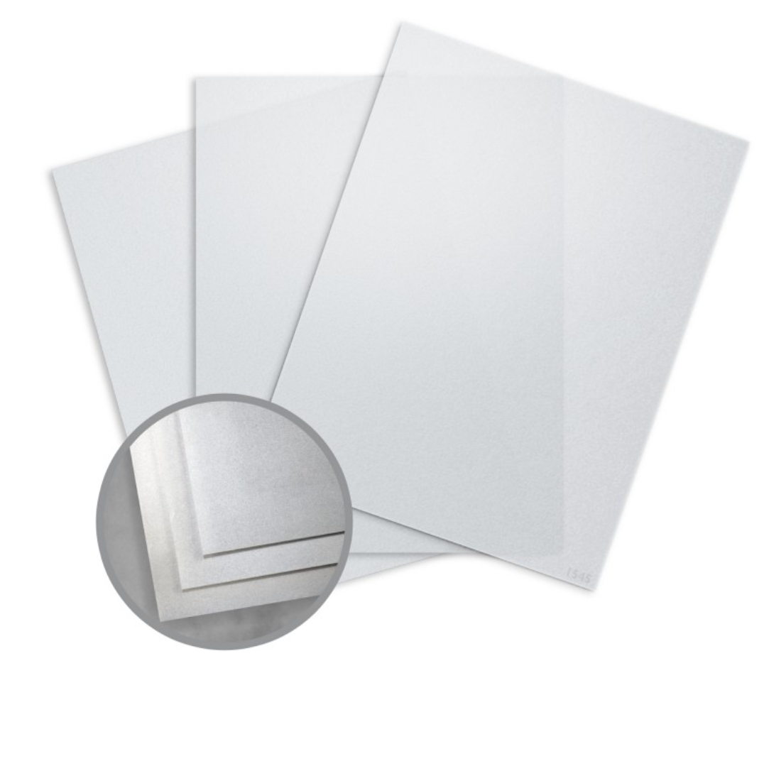 Curious Translucents - A4 Printable Vellum - Silver, 10Pk — Scrap-a-Doodles