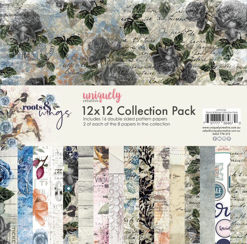 Uniquely Creative - 12" x 12" Paper Pack - Roots & Wings — Scrap-a-Doodles